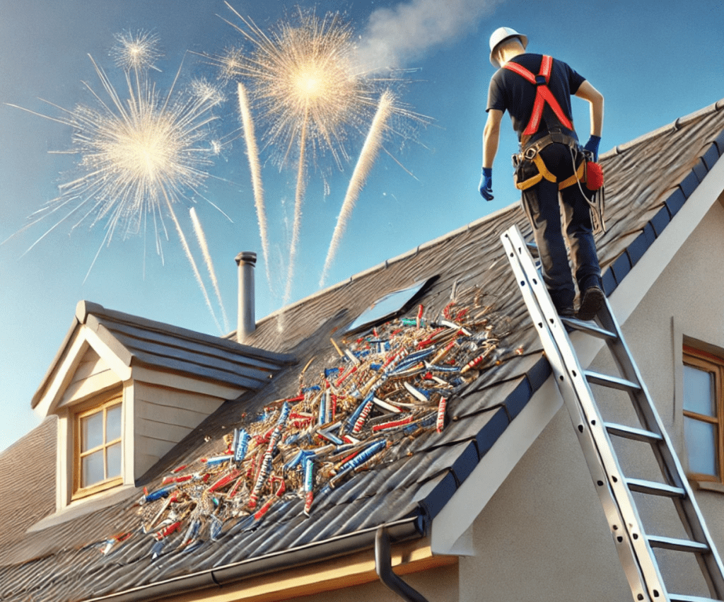 The Ultimate Guide to Cleaning Up Fireworks from Your Roof After the ...